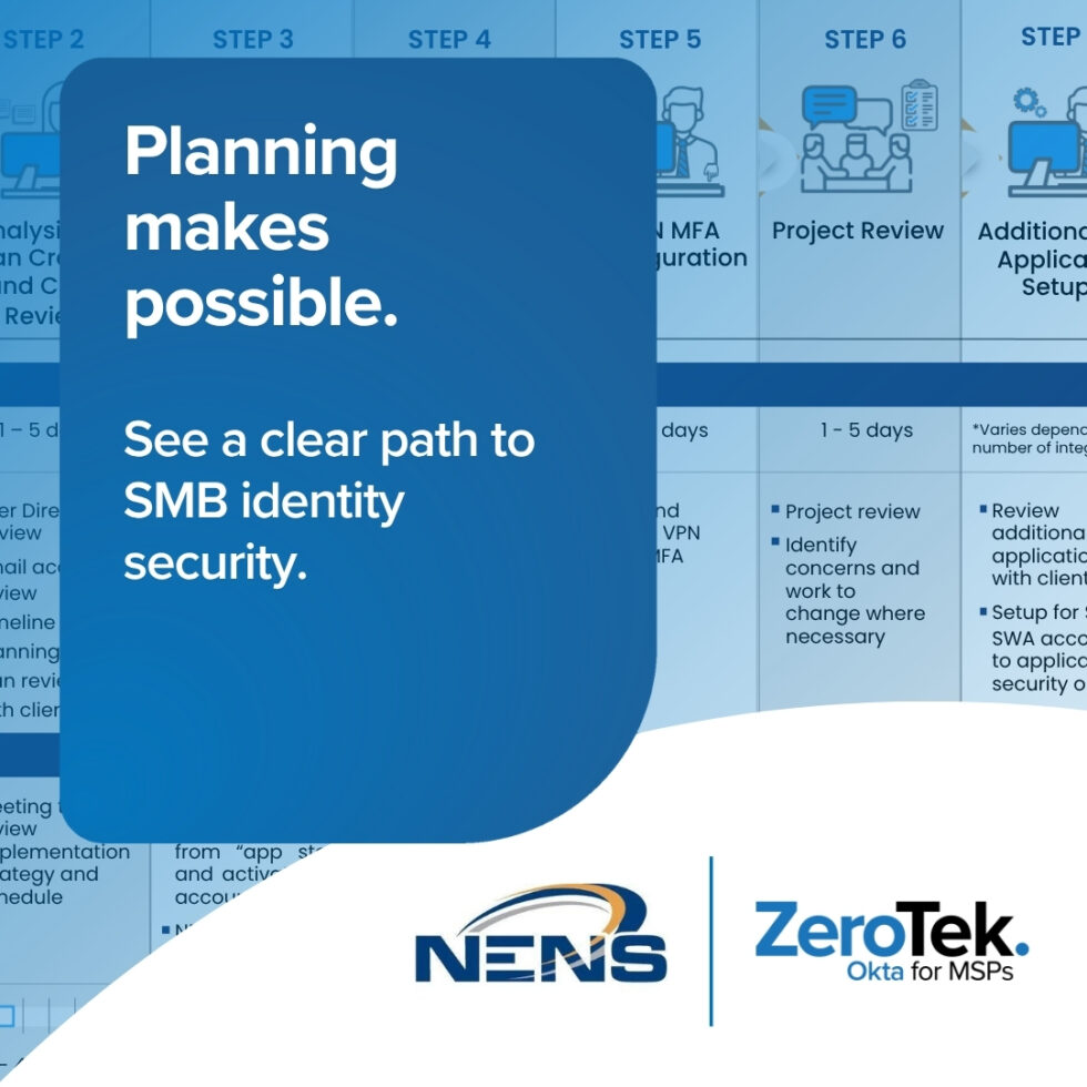 SMB Identity Security: Okta Roadmap for SMBs | ZeroTek × NENS